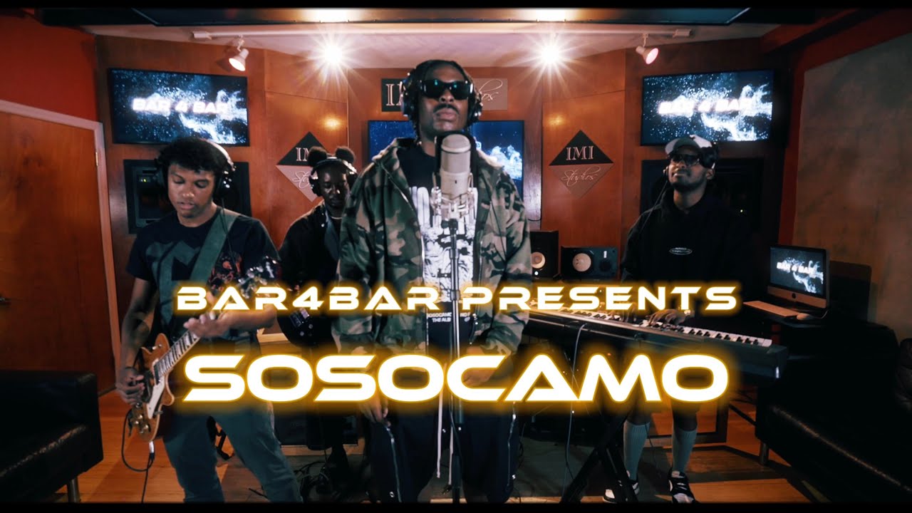 sosocamo - "keep steady" | live with bar4bar.tv - YouTube