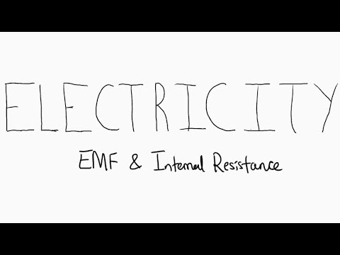 A-LEVEL PHYSICS - EMF & INTERNAL RESISTANCE (INC. PRACTICAL) - YouTube