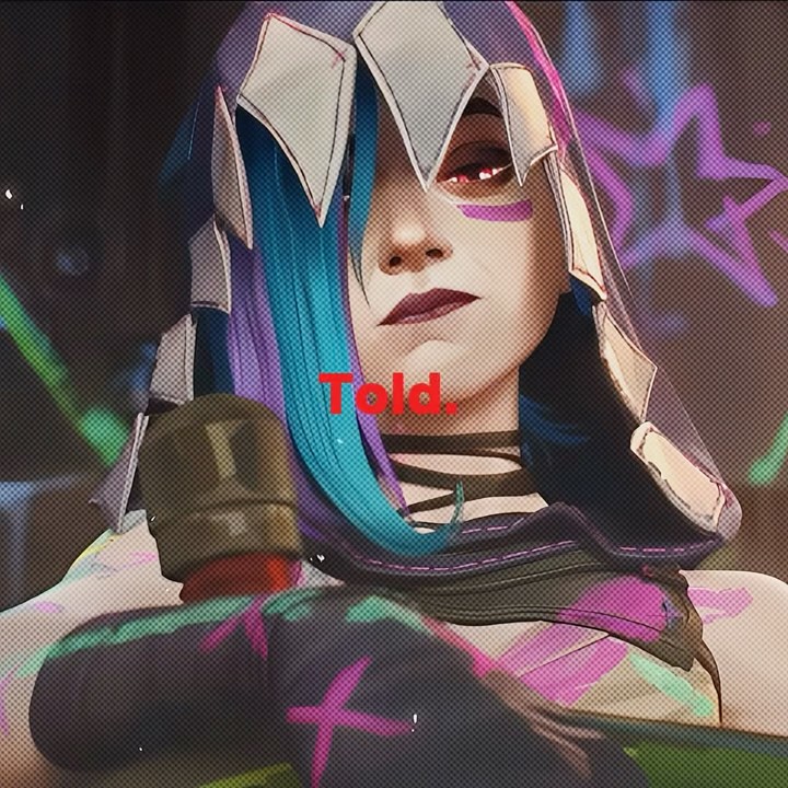 Not my usual post I just wanted to use this audio { #jinx #arcane ...