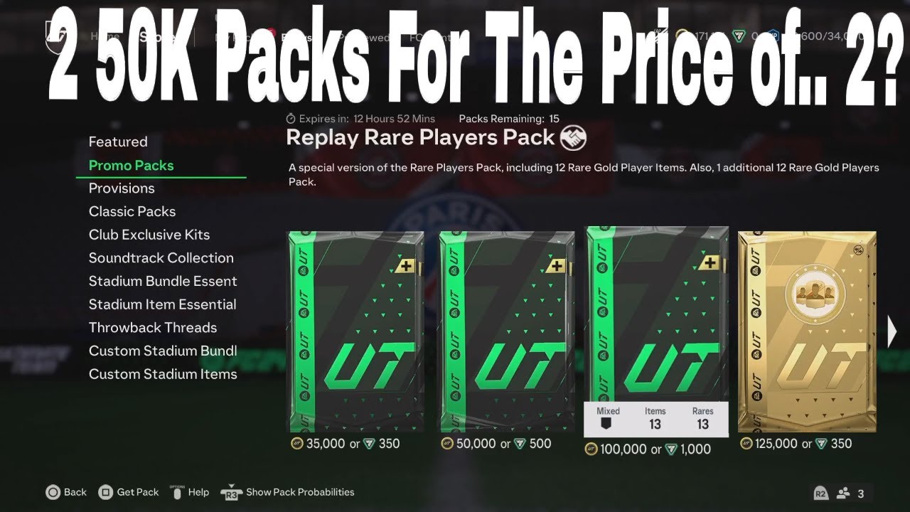 This Is What You Get In The Replay Rare Players Pack! FC 24 Ultimate ...