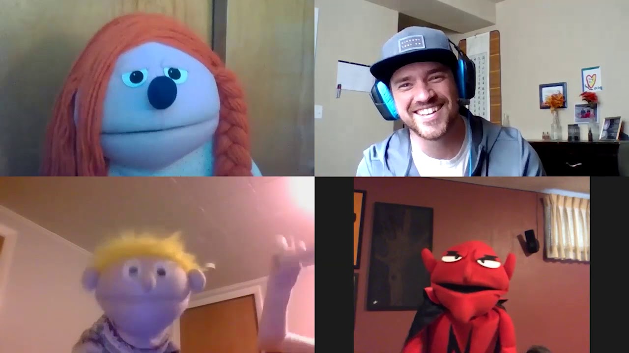 Puppet Zoom Call - YouTube