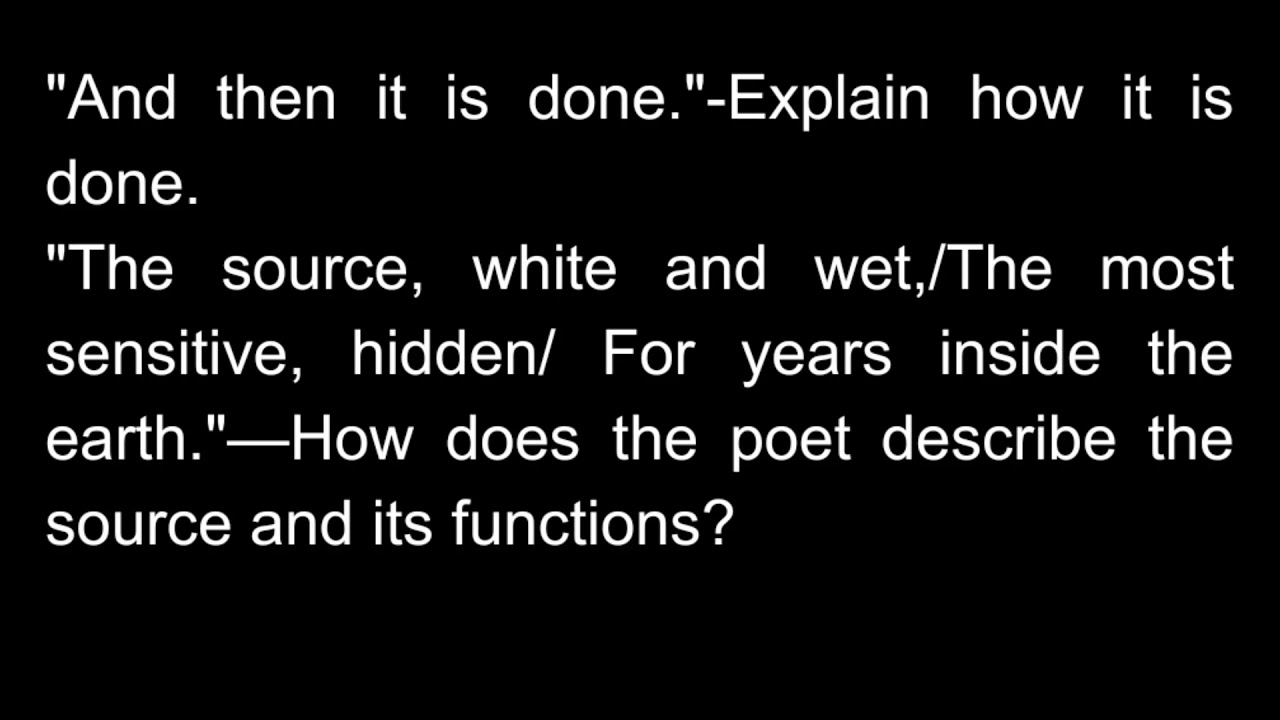 "And then it is done."-Explain how it is done. - YouTube