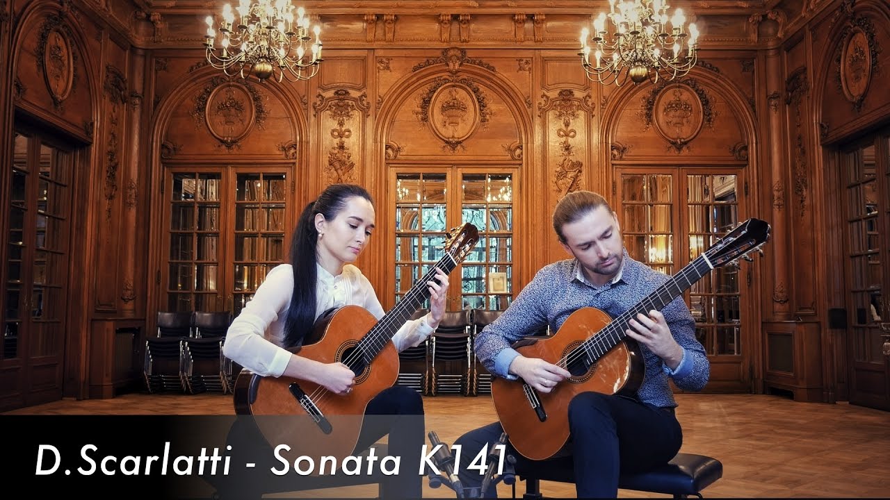 Duo Sempre - D. Scarlatti, Sonata K141 (L422) / Toccata - YouTube