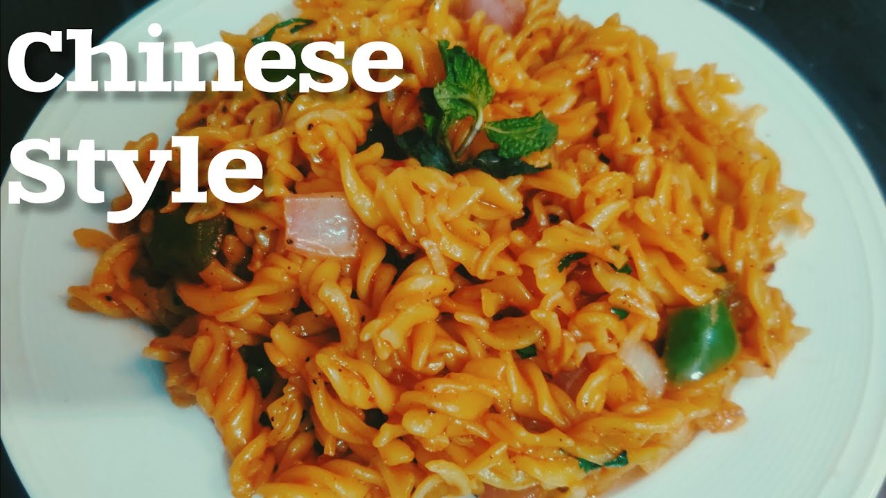 Chinese Style Pasta || Quick And Easy Pasta Recipe - YouTube