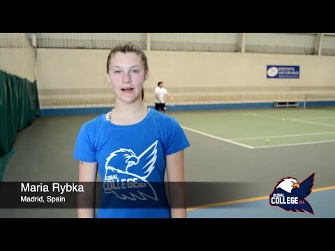 Maria Rybka - College tennis recruiting video Fall 2020 - YouTube
