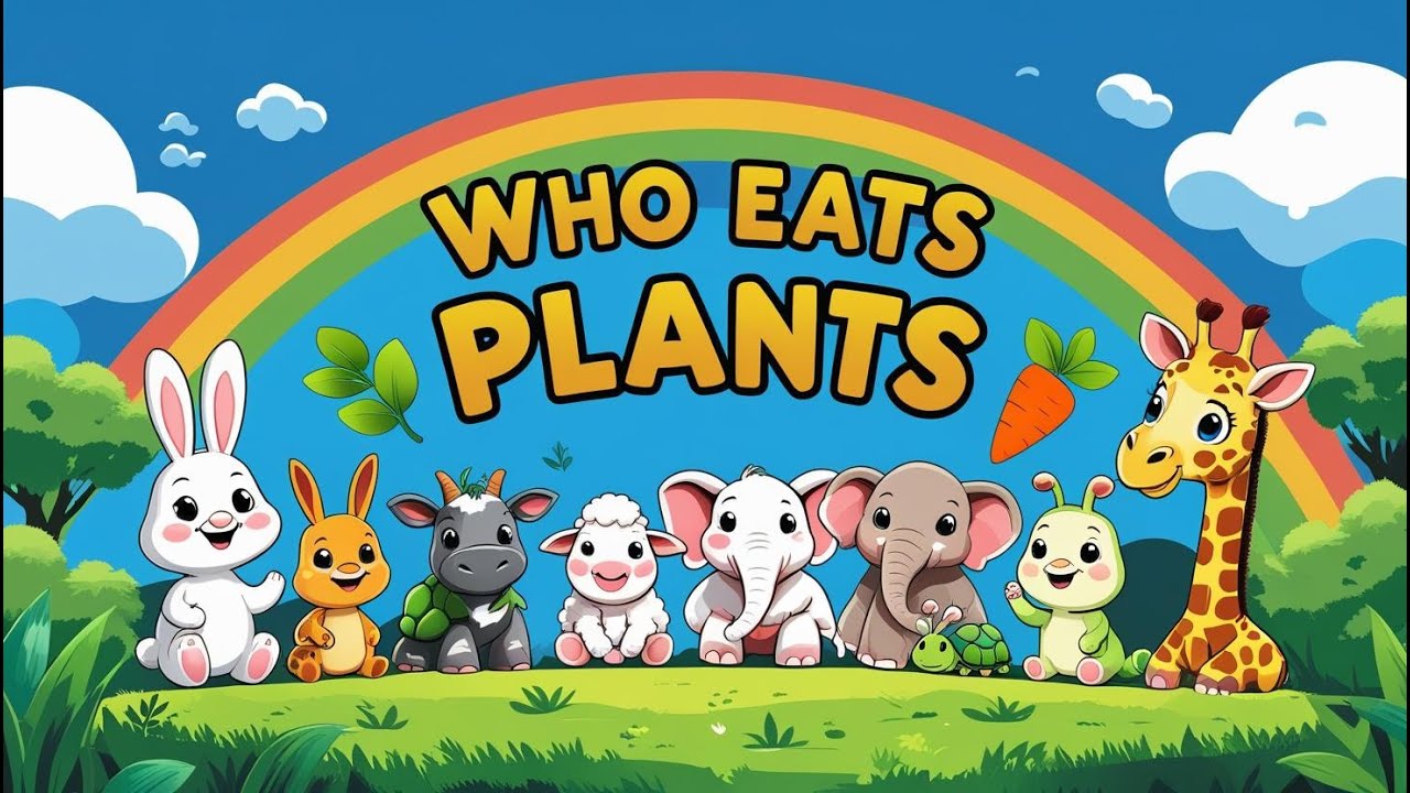 Meet the Herbivores! | Fun Animal Adventure for Kids | Learn About ...