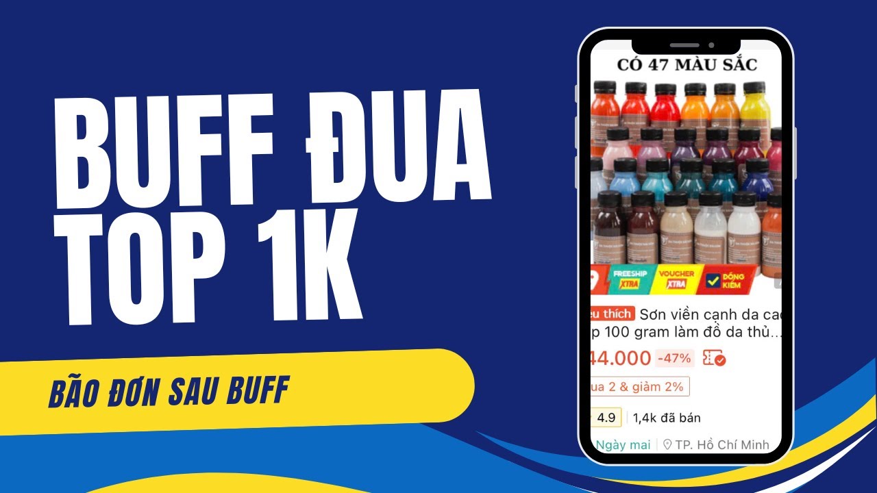 Buff đua top 1k số bán và đánh giá | Đẩy nhanh việc bão đơn trên shopee ...