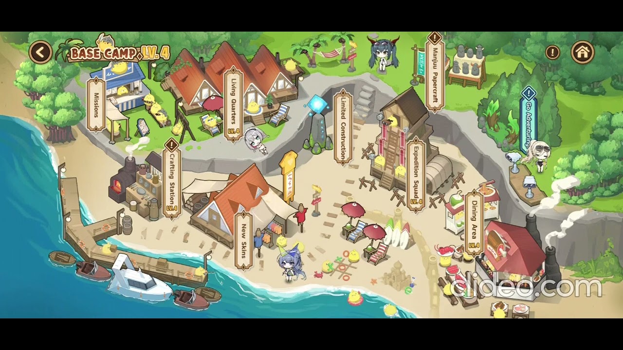 Azur Lane Seabreeze Island Mini Event OST: Base Camp - YouTube