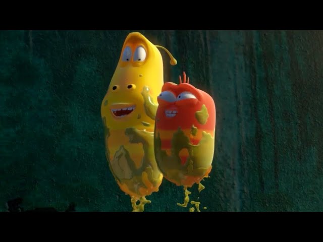 LARVA - SLIPPERY | Larva 2018 | Cartoons For Children | Funny Animated ...