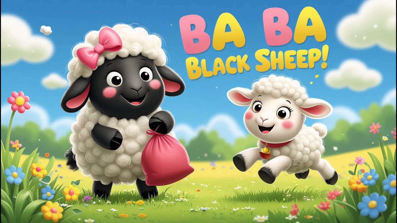 Ba Ba Black Sheep | english nursery rhymes | kids poem & song | - YouTube