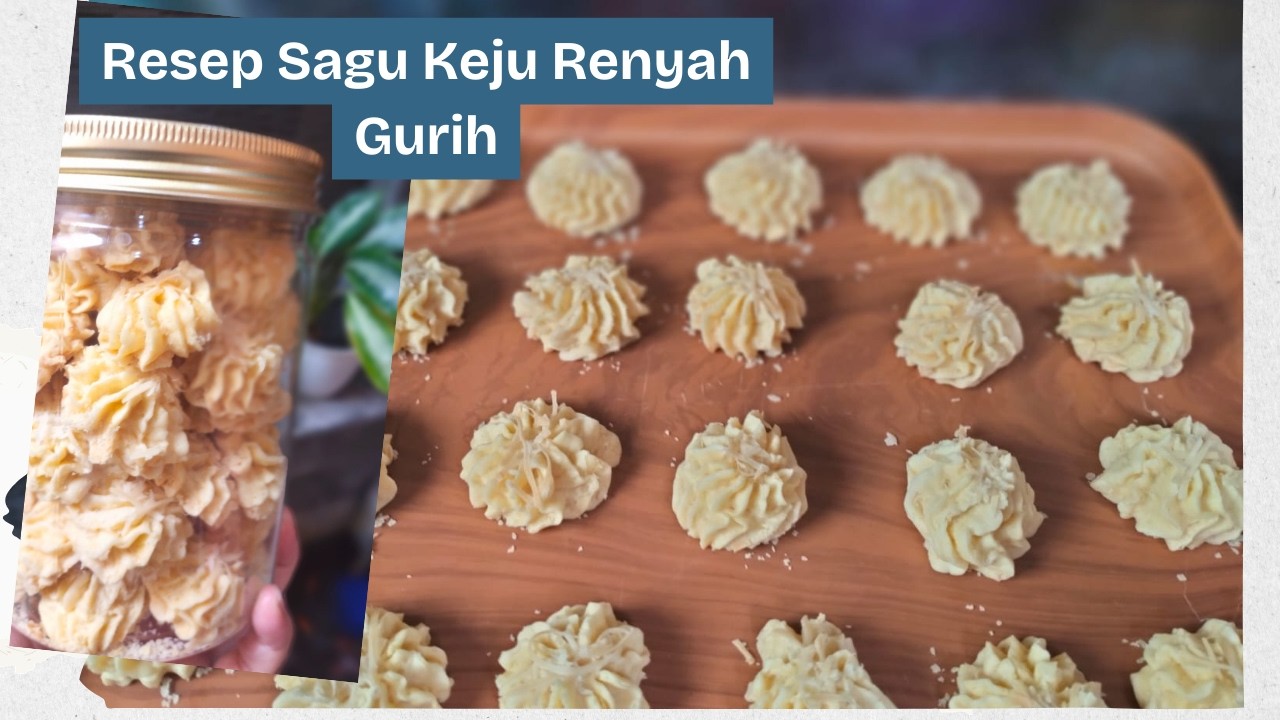 Resep Sagu Keju Super Renyah Lumer Rasa Premium!!!! - YouTube