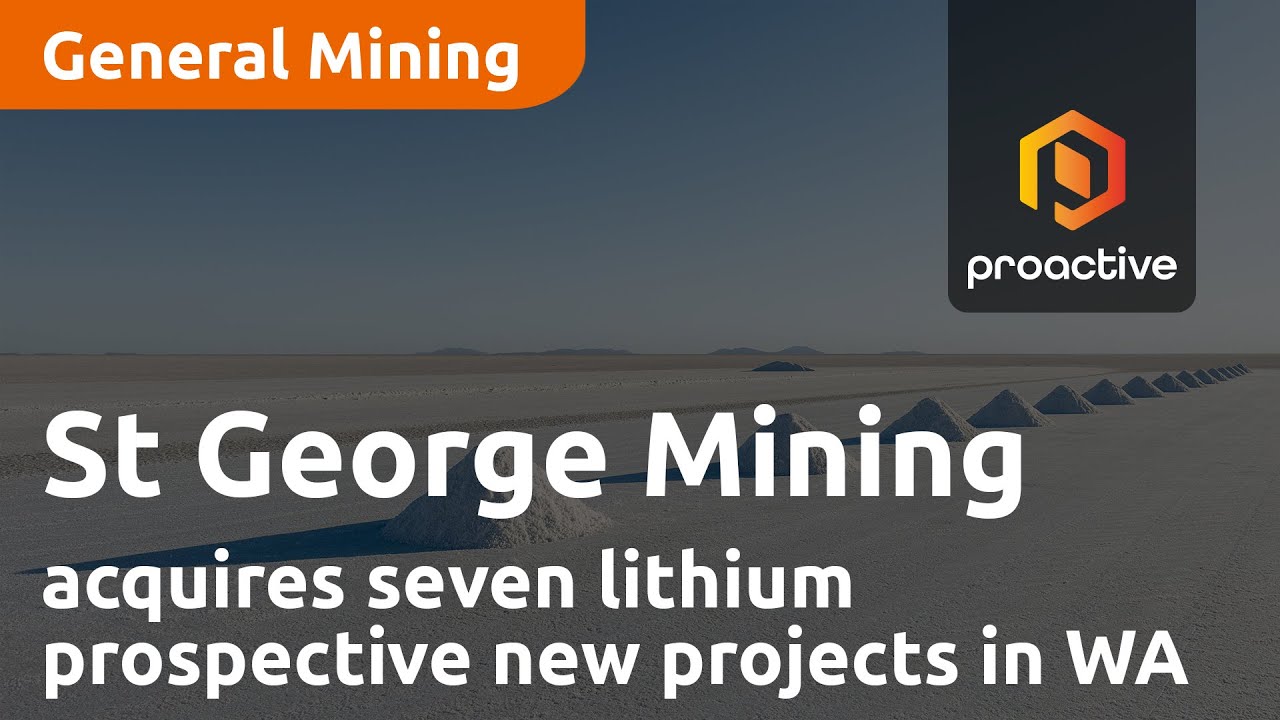 St George Mining acquires seven lithium prospective new projects in WA ...