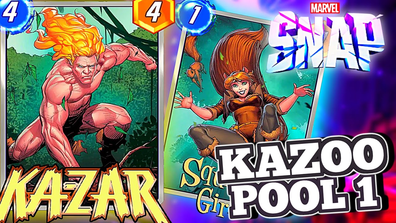 EL MEJOR MAZO KAZAR ZOO FÁCIL Y EFECTIVO POOL 1 MARVEL SNAP - YouTube