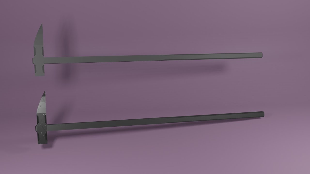 3D Modelling a Horseman's Hammer in Blender - YouTube