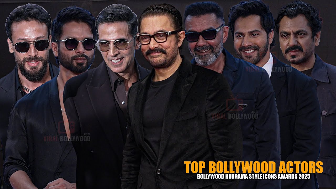 Top Bollywood Actors arrive at Bollywood Hungama Style Icons Awards ...