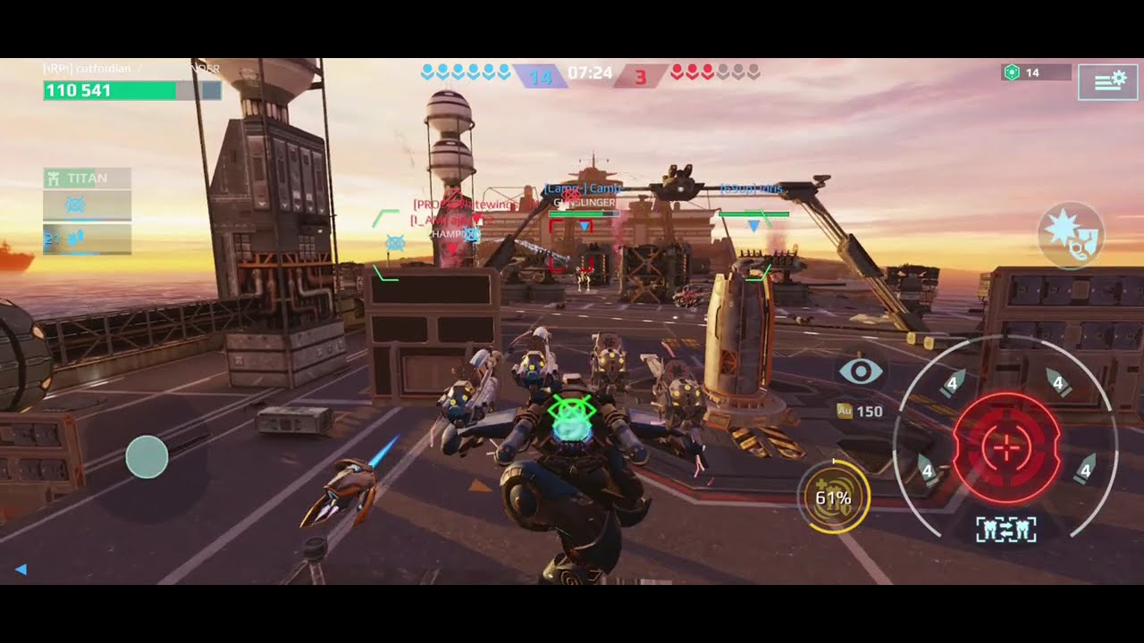 War Robots I Map Carrier I 1.5 million damage I Full Gameplay - YouTube