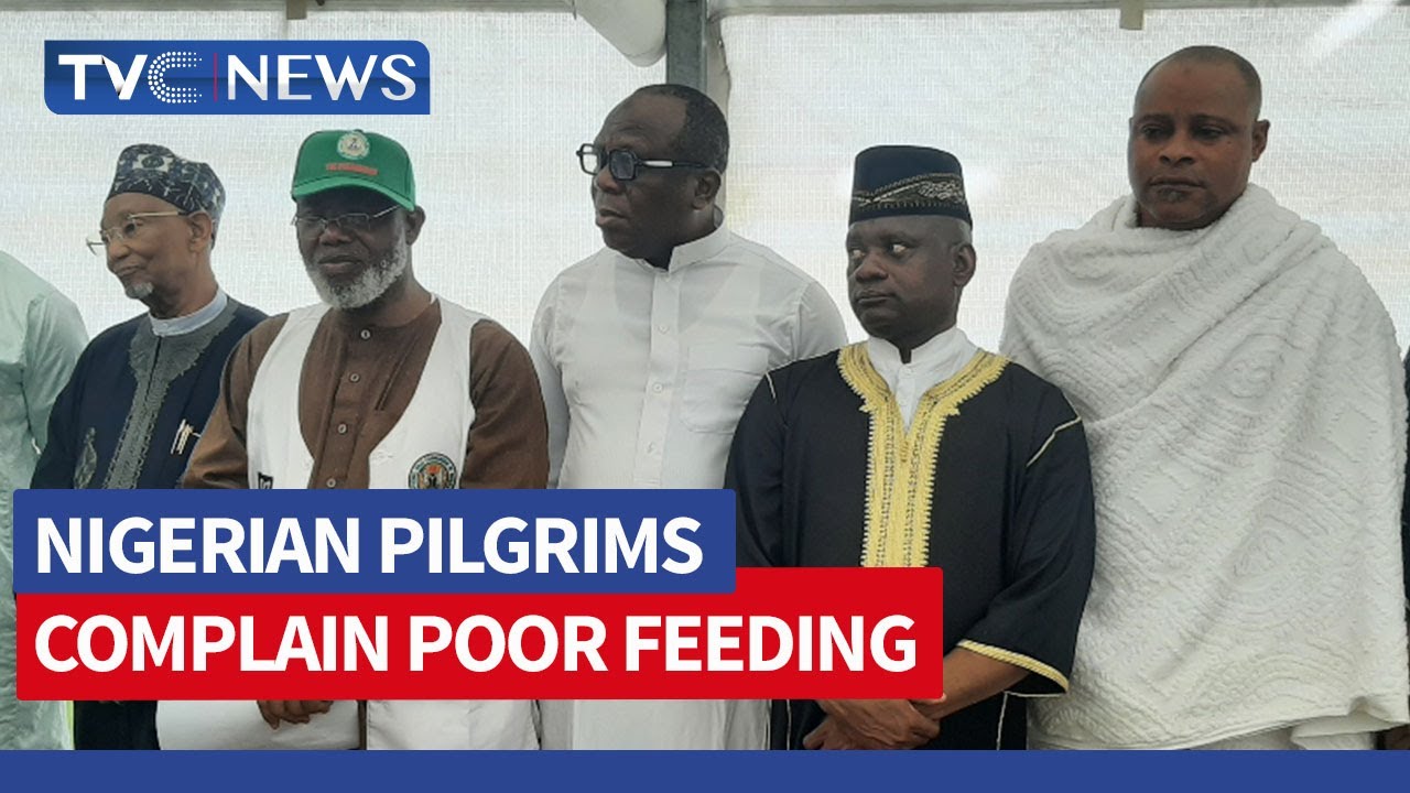 WATCH: Nigerian Pilgrims Complain Poor Feeding Services - YouTube