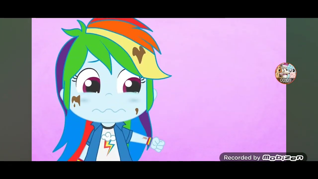 Free Like Video: Rainbow Dash (Music Kids) Crying - YouTube