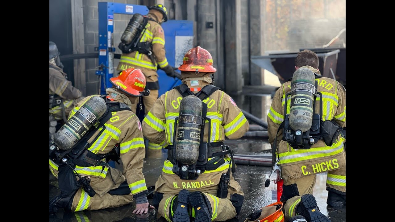 Concord NC Fire Department Recruit Class 34 - YouTube