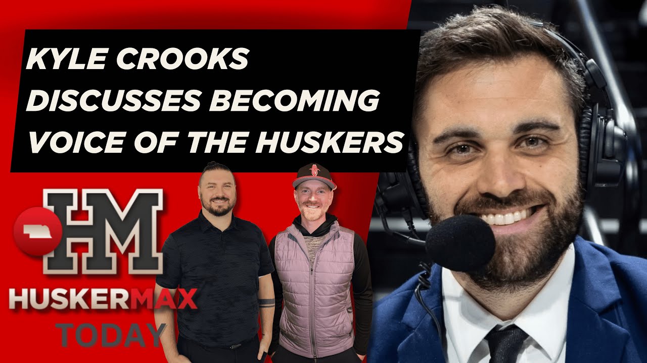 Kyle Crooks Discusses Taking Over as Voice of the Huskers - YouTube