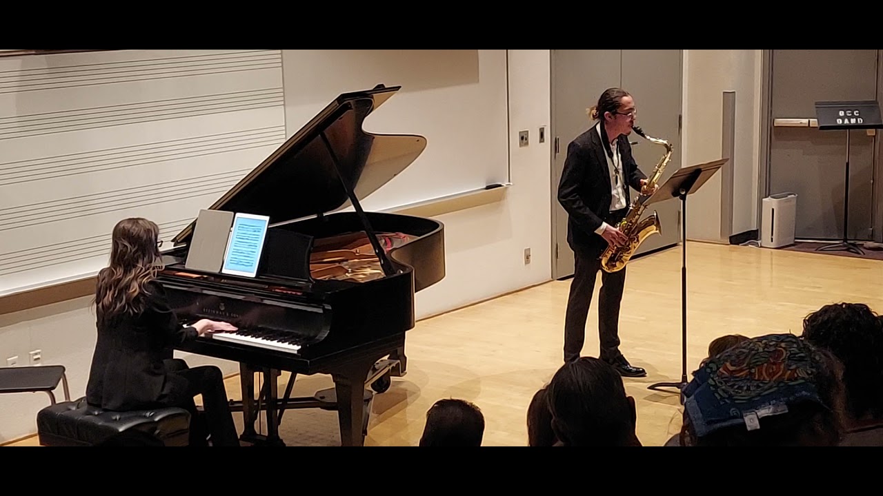 Isaac McIntosh, Tenor Saxophone Recital - YouTube