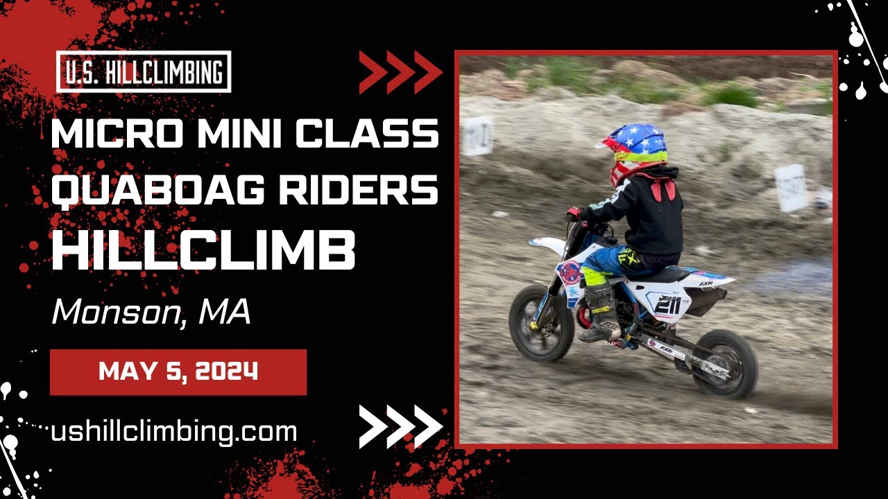 50cc Micro Mini Class - 5/5/2024 Quaboag Riders Motorcycle & ATV ...