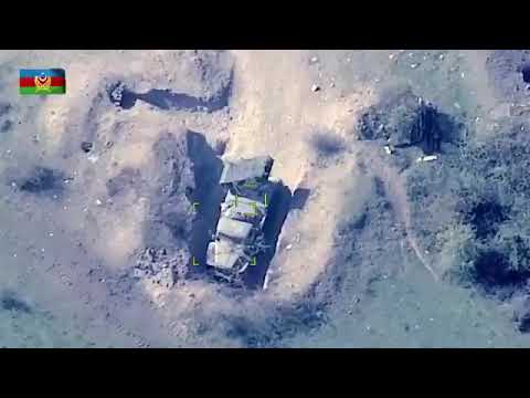 Azerbaycan'a ait SİHA'lar ermeni hedefleri imha etti