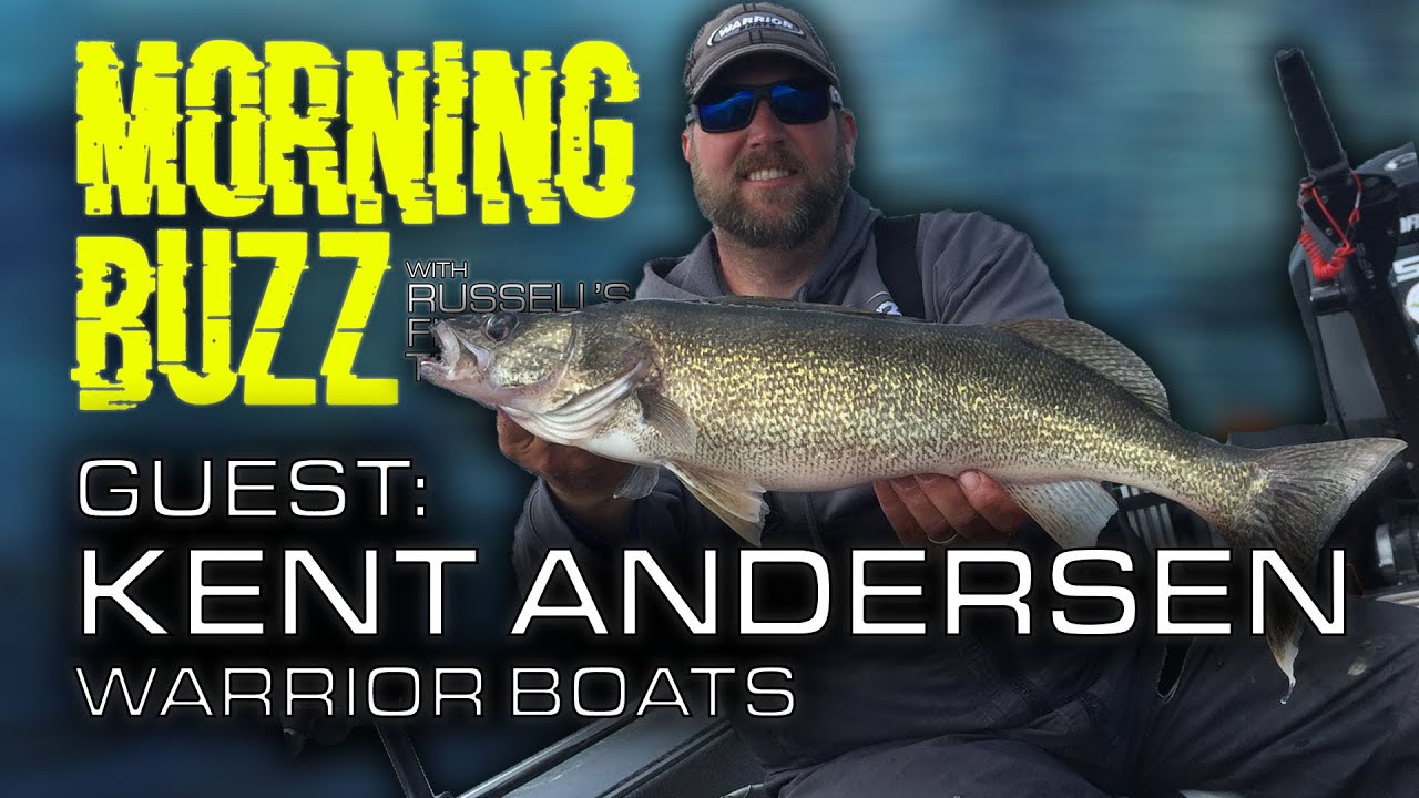 Morning Buzz w/Russell's Fishing Tech Ep4 Kent Andersen - YouTube
