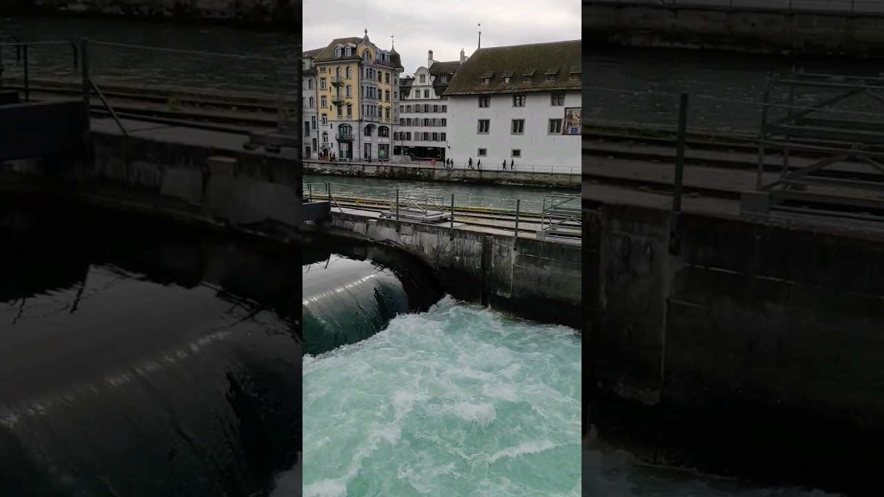 🔵Unrealistic 🌊🇨🇭 water #lucerne Blue 🔵 water #youtube #share - YouTube