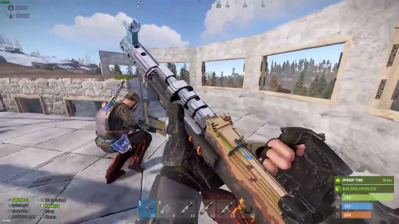 Fastest Raid Defence Twice Rust Youtube