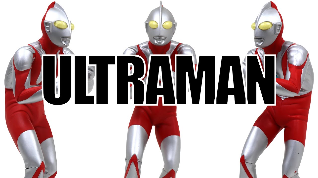 The first ULTRAMAN 1966 Toy Figure H335mm Tsuburaya 2006 BANPRESTO ...
