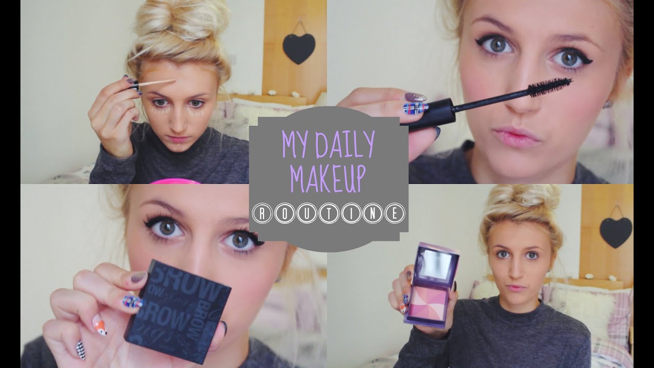My Daily Makeup Routine - YouTube