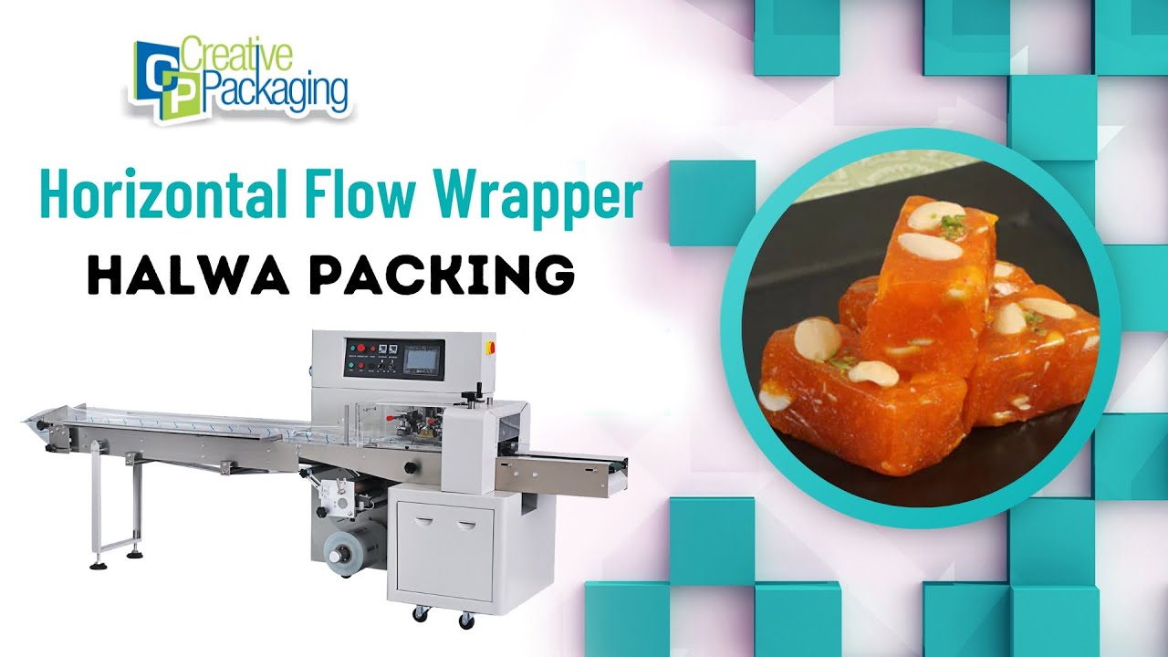 Halwa packing - Horizontal Flow Wrapper| Creative Packaging Systems - YouTube