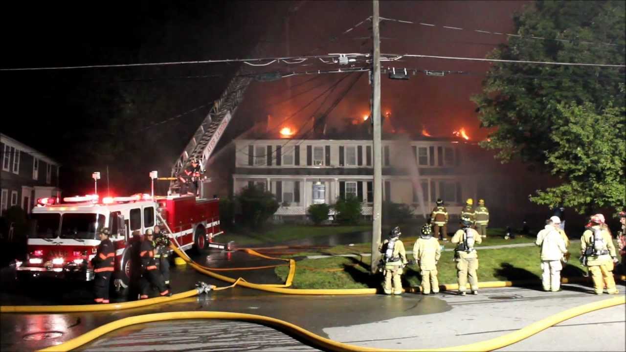 OLD GROTON INN FIRE - YouTube