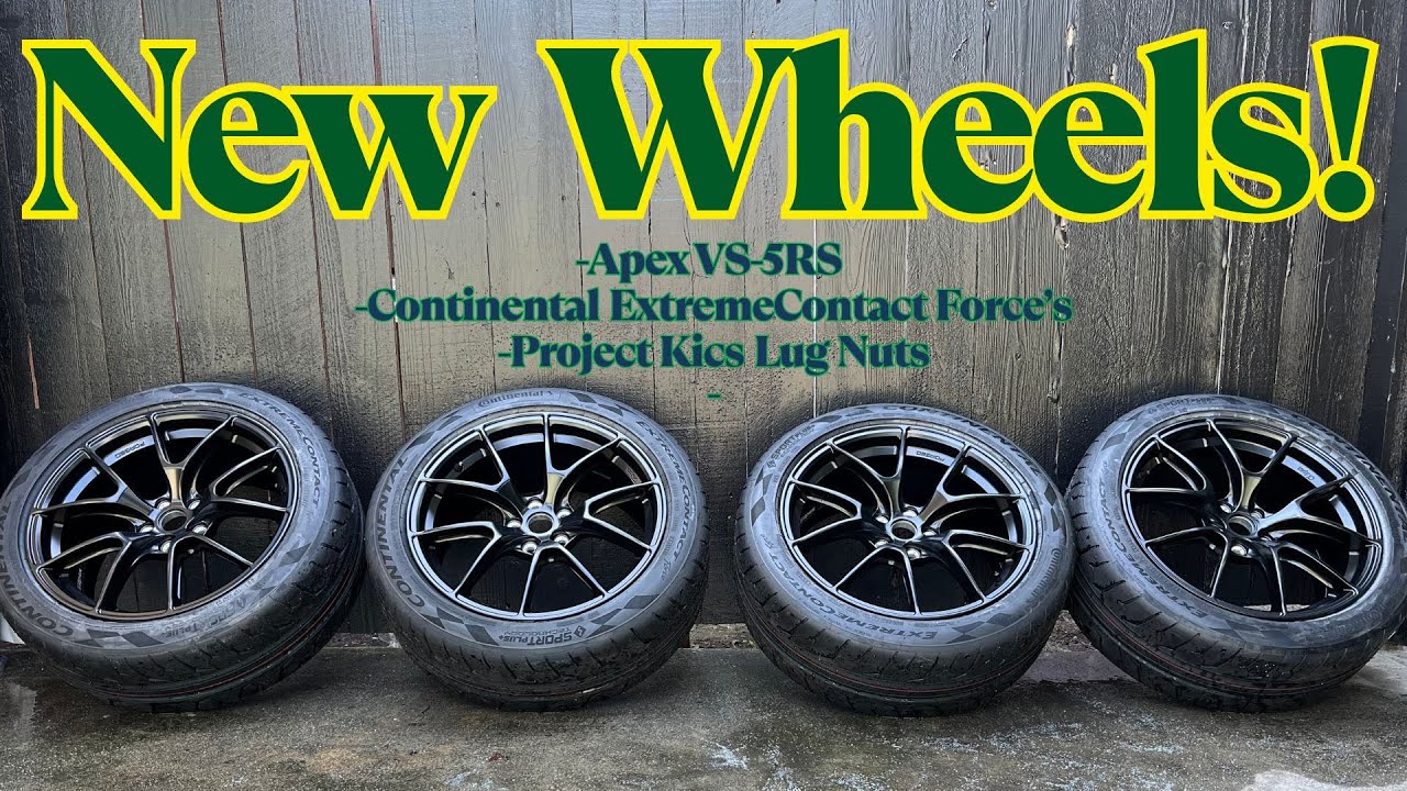 New APEX VS 5RS Wheels - Continental ExtremeContact Force's - Project ...