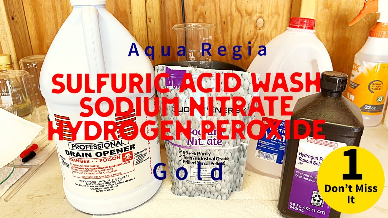 Turning Sulfides Into Oxides With Sulfuric Acid Sodium Nitrate ...