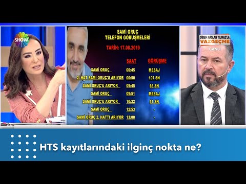 Sami Oruç'un HTS kayıtlarındaki ilginç nokta ne? | Didem Arslan Yılmaz'la Vazgeçme