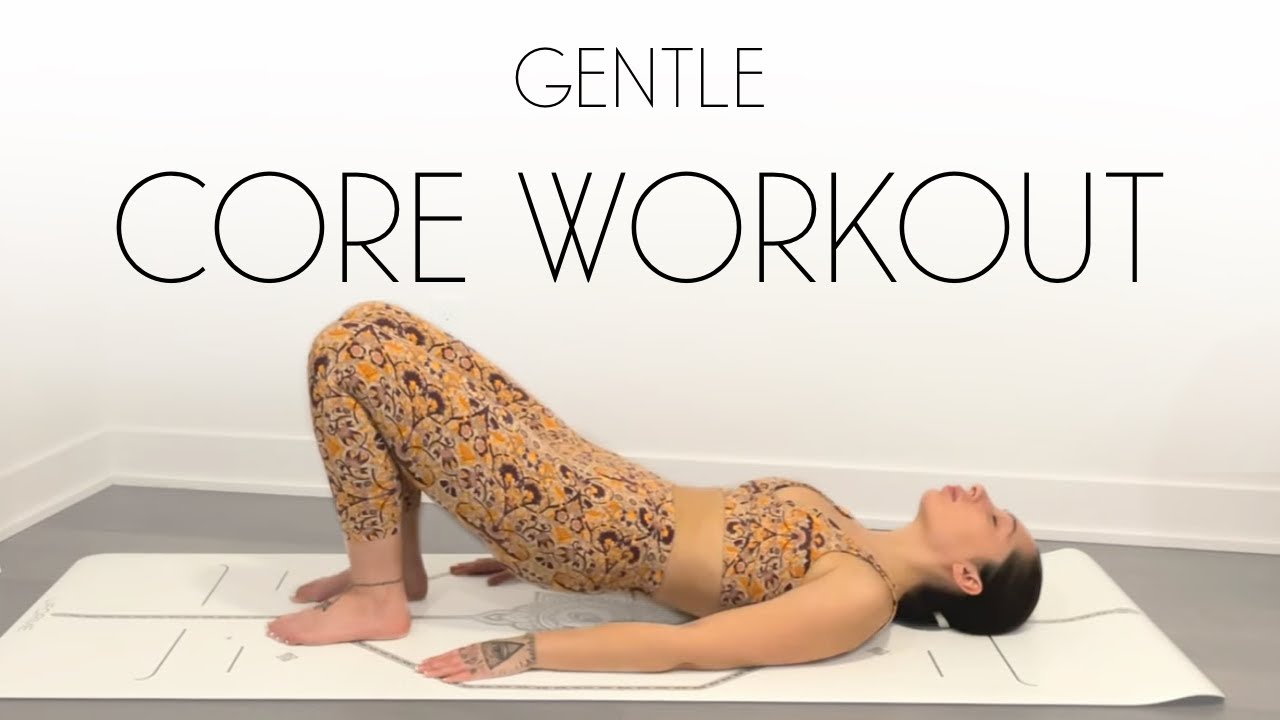 Pilates Yoga Workout and Stretch for Core Strength (All Levels) - YouTube