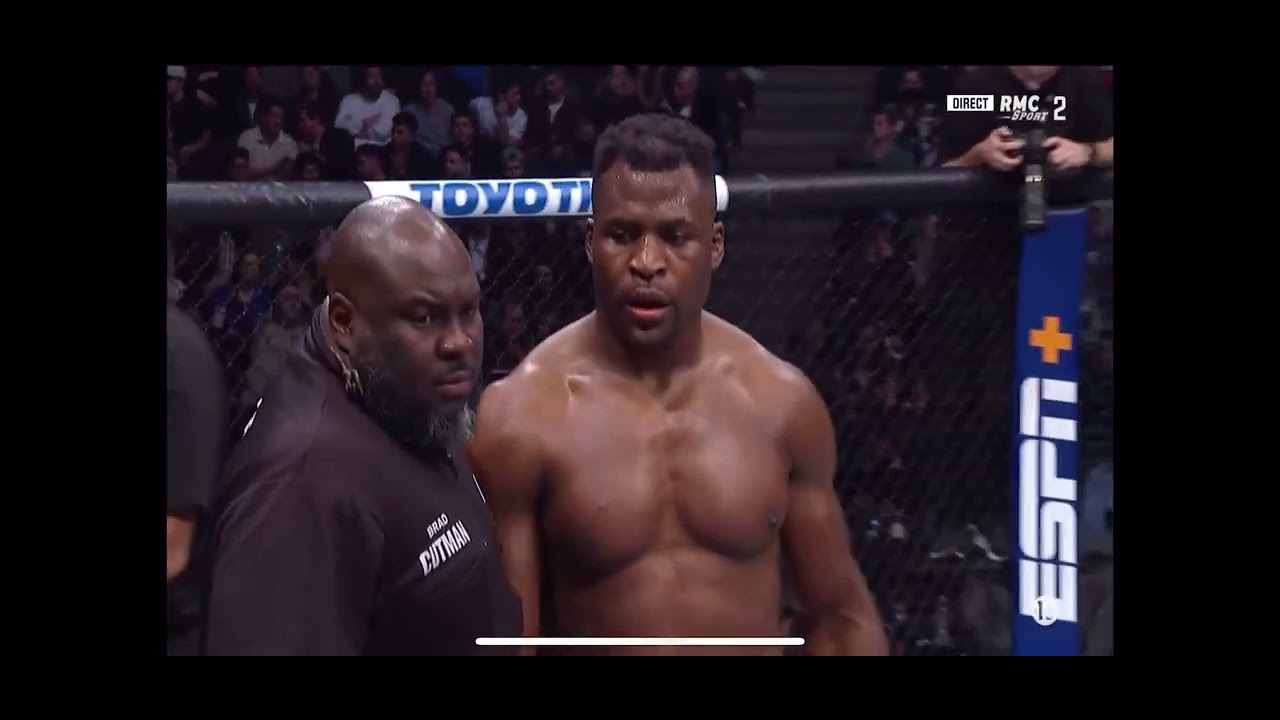 Gane vs Ngannou full fight - YouTube