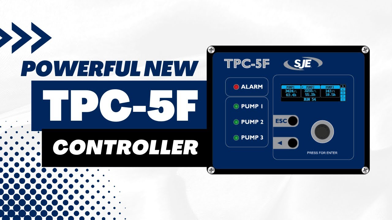 POWERFUL New Pump Controller: The TPC-5F! | SJE Inc. - YouTube
