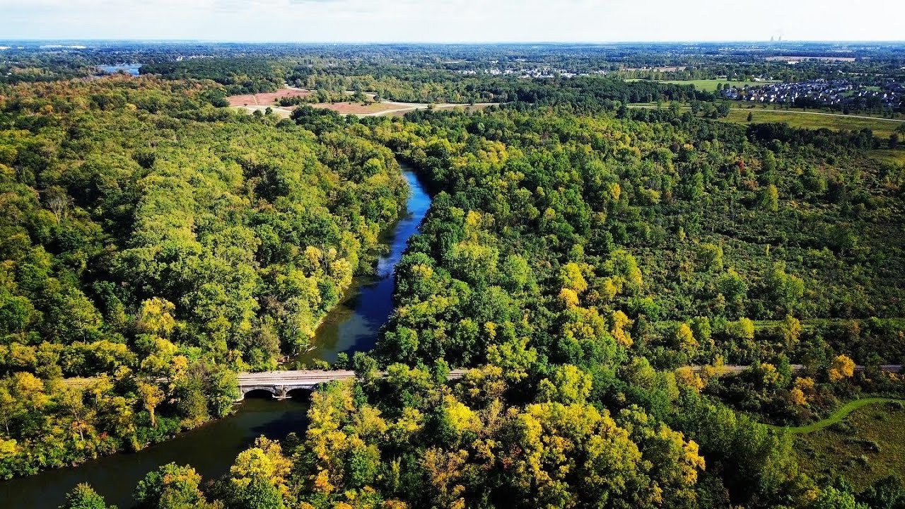 A Flight Over: Nothing at All: Drone Footage (New Boston, Michigan ...