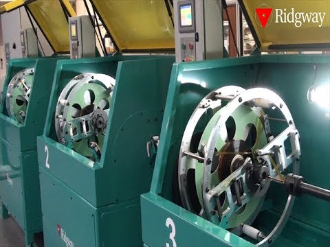 Taping Machine for power cables - YouTube
