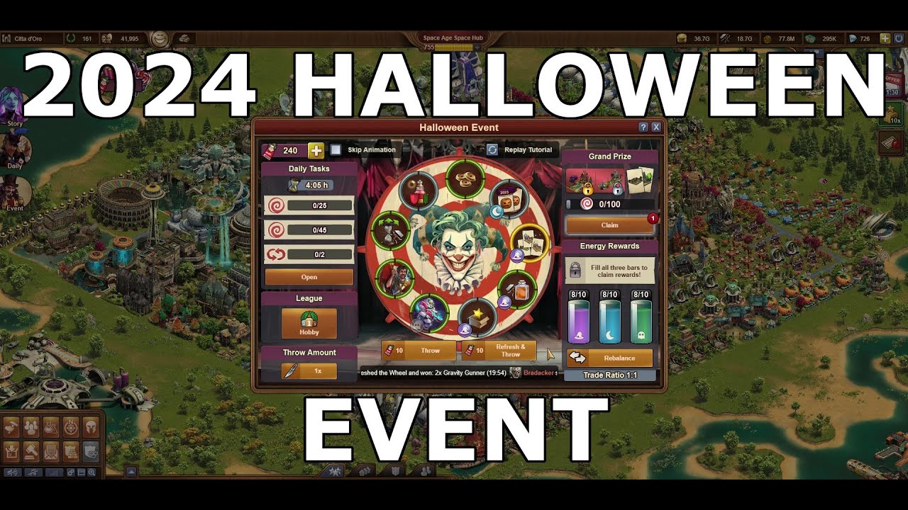 Forge of Empires: 2024 Halloween Event - YouTube