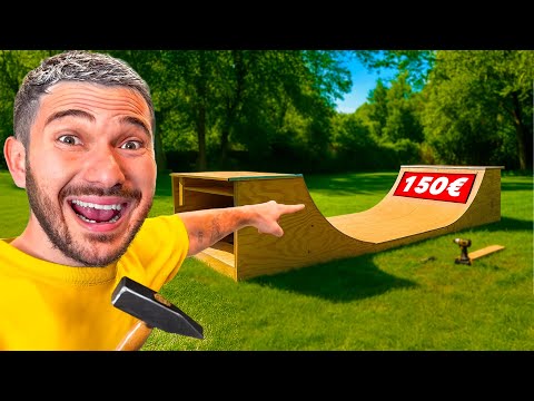 J'ai Construit Une Rampe De Skate En 24h !