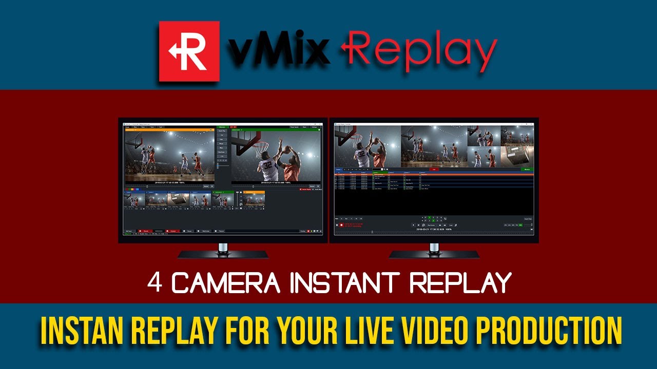 vMix Instant Replay For Your Live Video | vMix Instant Replay Tutorial - YouTube