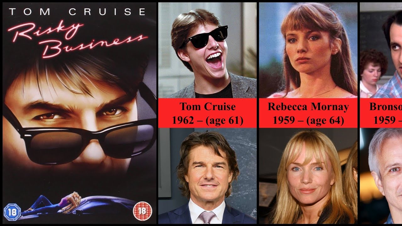 Risky Business Cast (1983) | Then and Now - YouTube