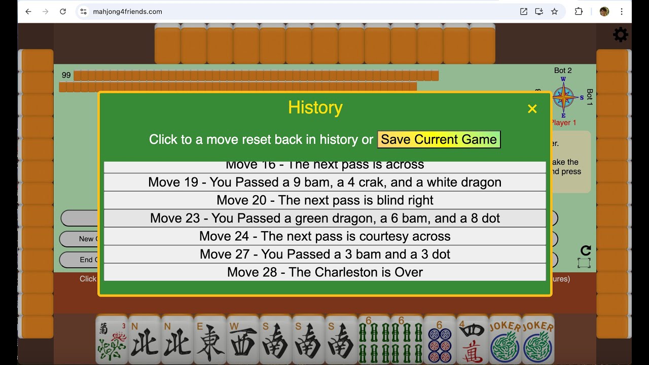 Mahjong 4 Friends - Hints and Tips for practicing American Mahjongg ...