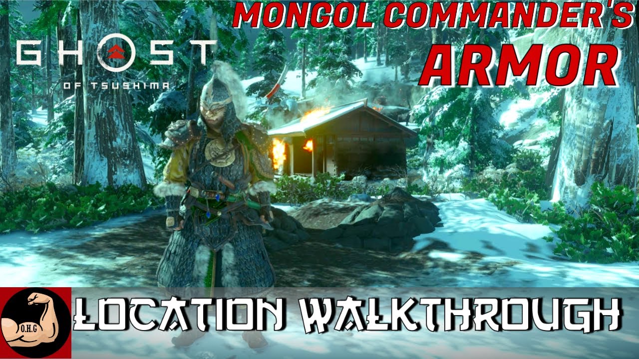 Mongol Commander's Armor - Location Walkthrough | Ghost of Tsushima ...