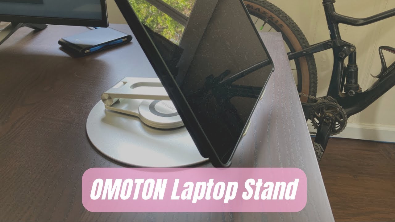 OMOTON Adjustable Laptop Stand Review | OMOTON Ergonomic Laptop Riser ...