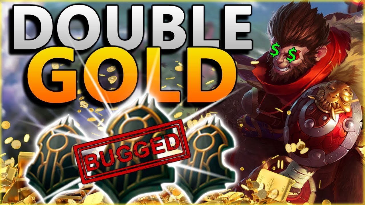 DOUBLE GOLD WUKONG BUG?!? SIEGE GIVES 200g!! Wukong ADC + Targon's Bug ...